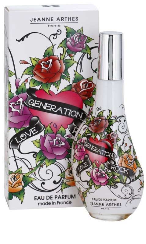 Jeanne Arthes Love Generation Rock, eau de parfum pour femme 60 ml ...