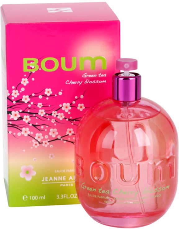 Jeanne Arthes Boum Green Tea Cherry Blossom, eau de parfum pour femme ...