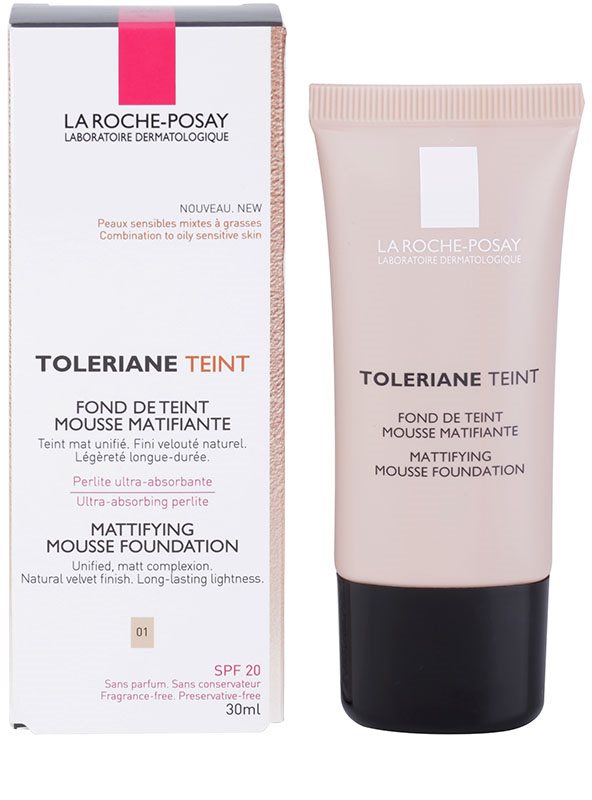 La Roche-Posay Toleriane Teint, Mattifying Mousse Make - Up For Mixed ...