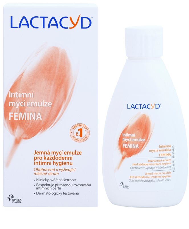 LACTACYD FEMINA emulsão para higiene íntima | notino.pt