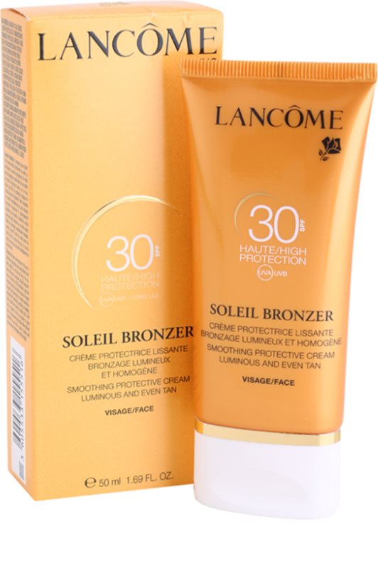 LANCÔME SOLEIL BRONZER crème solaire visage SPF 30 | notino.fr LANCÔME SOLEIL BRONZER crème solaire visage SPF 30 | notino.fr