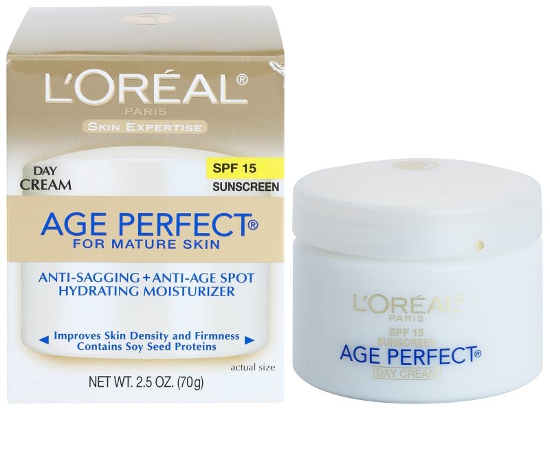 L’Oréal Paris Age Perfect, crema de día hidratante contra el ...