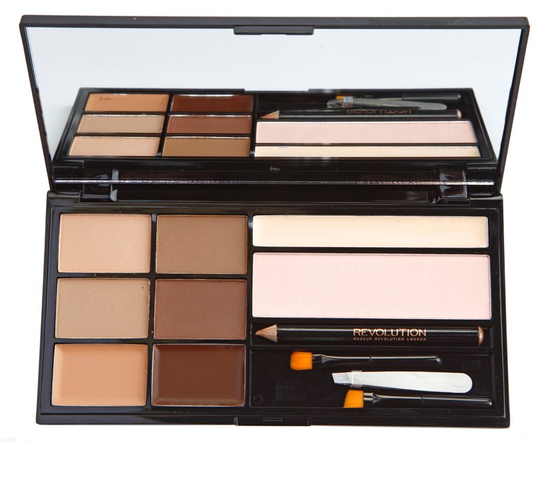 MAKEUP REVOLUTION ULTRA BROW Palette For Eyebrows Make - Up | notino.co.uk
