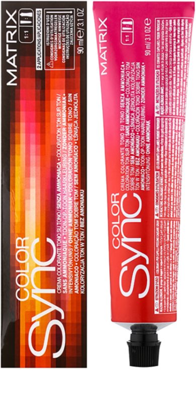 MATRIX COLOR SYNC Hair Color Ammonia - Free | notino.co.uk