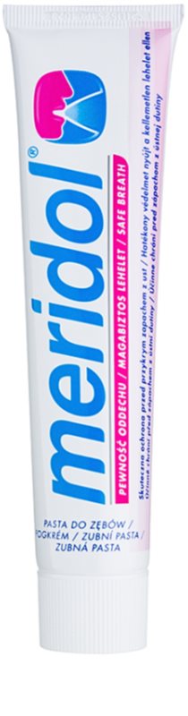 Meridol Halitosis, Gel-Paste für Zähne und Zunge gegen Mundgeruch ...