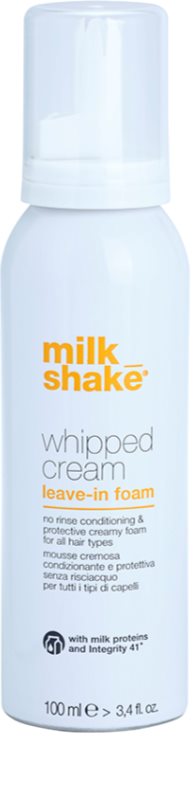 Milk Shake Whipped Cream, mousse protectrice nourrissante pour tous ...