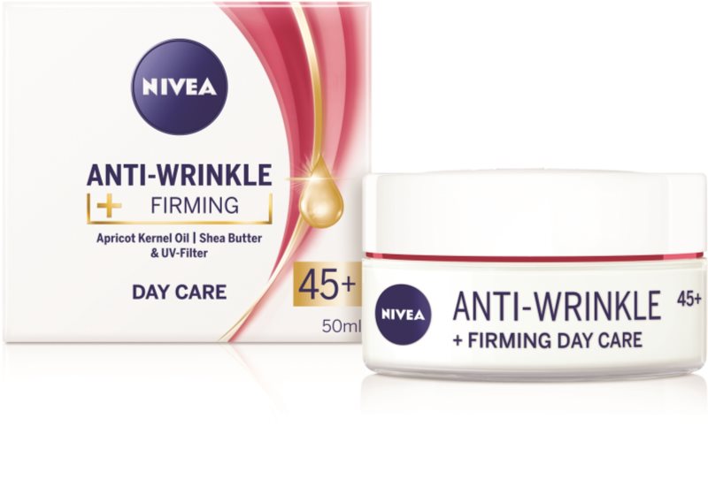 Nivea Anti-Wrinkle Firming, Firming Anti-Wrinkle Day Cream 45+ | notino ...