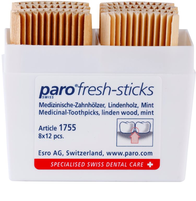 PARO FRESH-STICKS Zahnstocher aus Lindenholz | notino.de