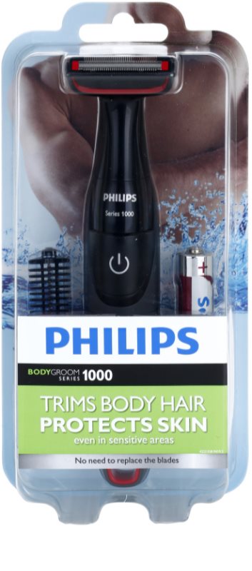 Philips Bodygroom Series 1000 BG105/10, Waterproof Body Hair Trimmer ...