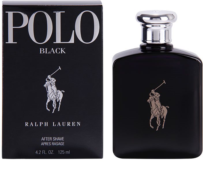 Ralph Lauren Polo Black, loción after shave para hombre 125 ml | notino.es