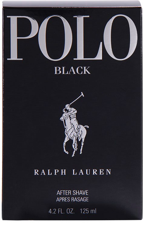 Ralph Lauren Polo Black, loción after shave para hombre 125 ml | notino.es