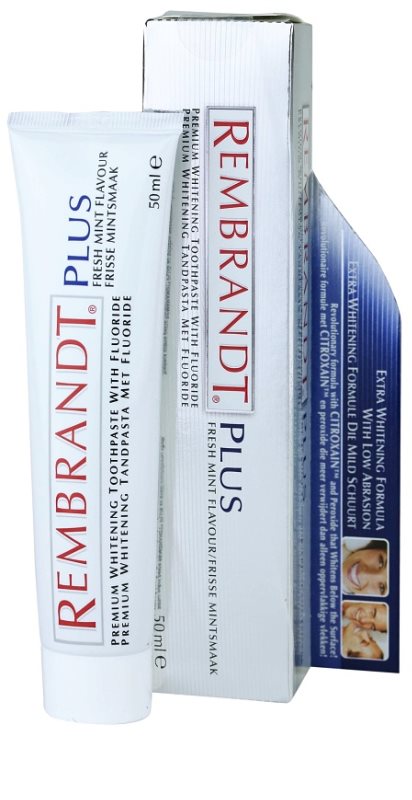 Rembrandt Plus, Extra Premium Whitening Toothpaste With Fluoride ...