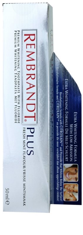 Rembrandt Plus, Extra Premium Whitening Toothpaste With Fluoride ...