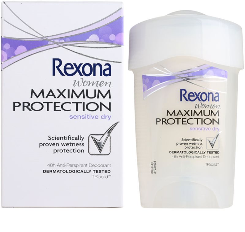 Rexona Maximum Protection Sensitive Dry, krémový antiperspirant 48h ...