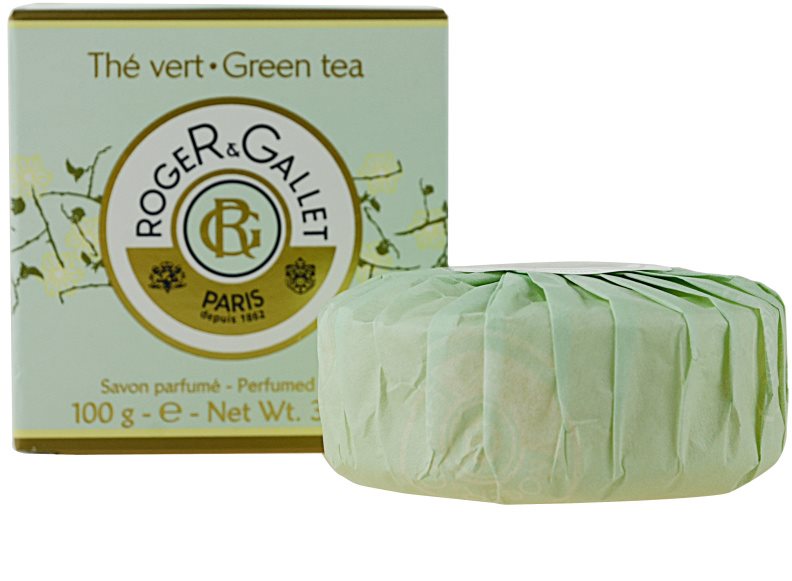 ROGER & GALLET THÉ VERT Bar Soap In Box | notino.co.uk