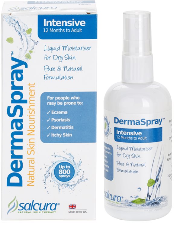 Salcura DermaSpray Intensive, Spray für trockene und juckende Haut die ...