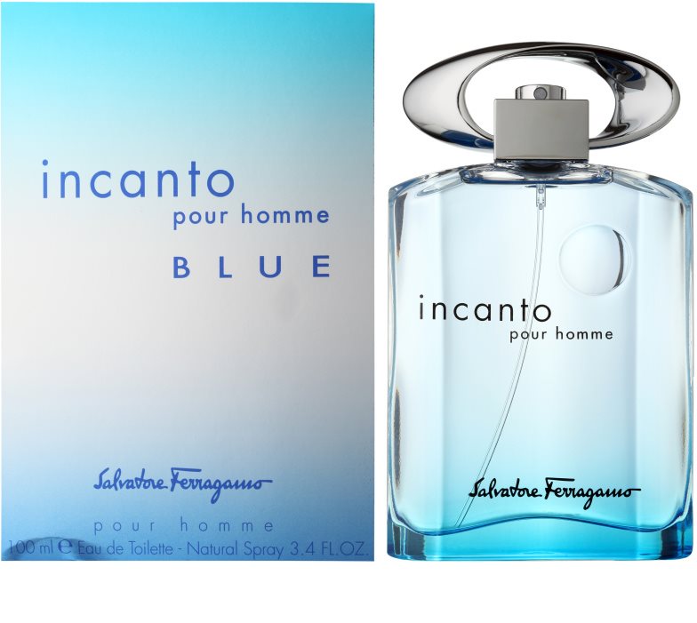 Salvatore Ferragamo Incanto Blue, Eau de Toilette for Men 100 ml ...