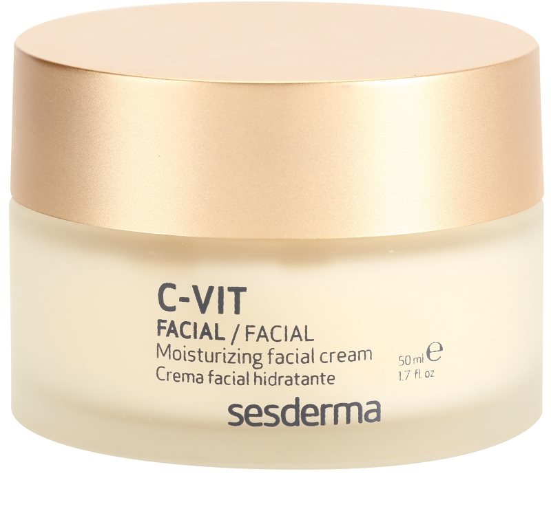 Sesderma C-Vit, Moisturizing Facial Cream with Anti-Aging Effect ...