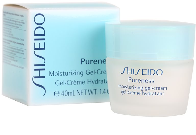 Shiseido Pureness, crema hidratante con textura de gel para pieles ...