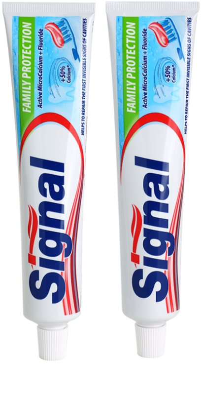 SIGNAL FAMILY PROTECTION Toothpaste Against Dental Caries | notino.co.uk