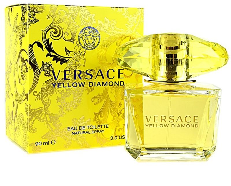 Versace Yellow Diamond, eau de toilette pour femme 90 ml | notino.fr