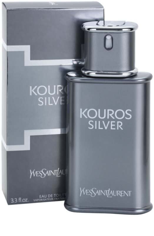 Yves Saint Laurent Kouros Silver, Eau de Toilette for Men 100 ml ...